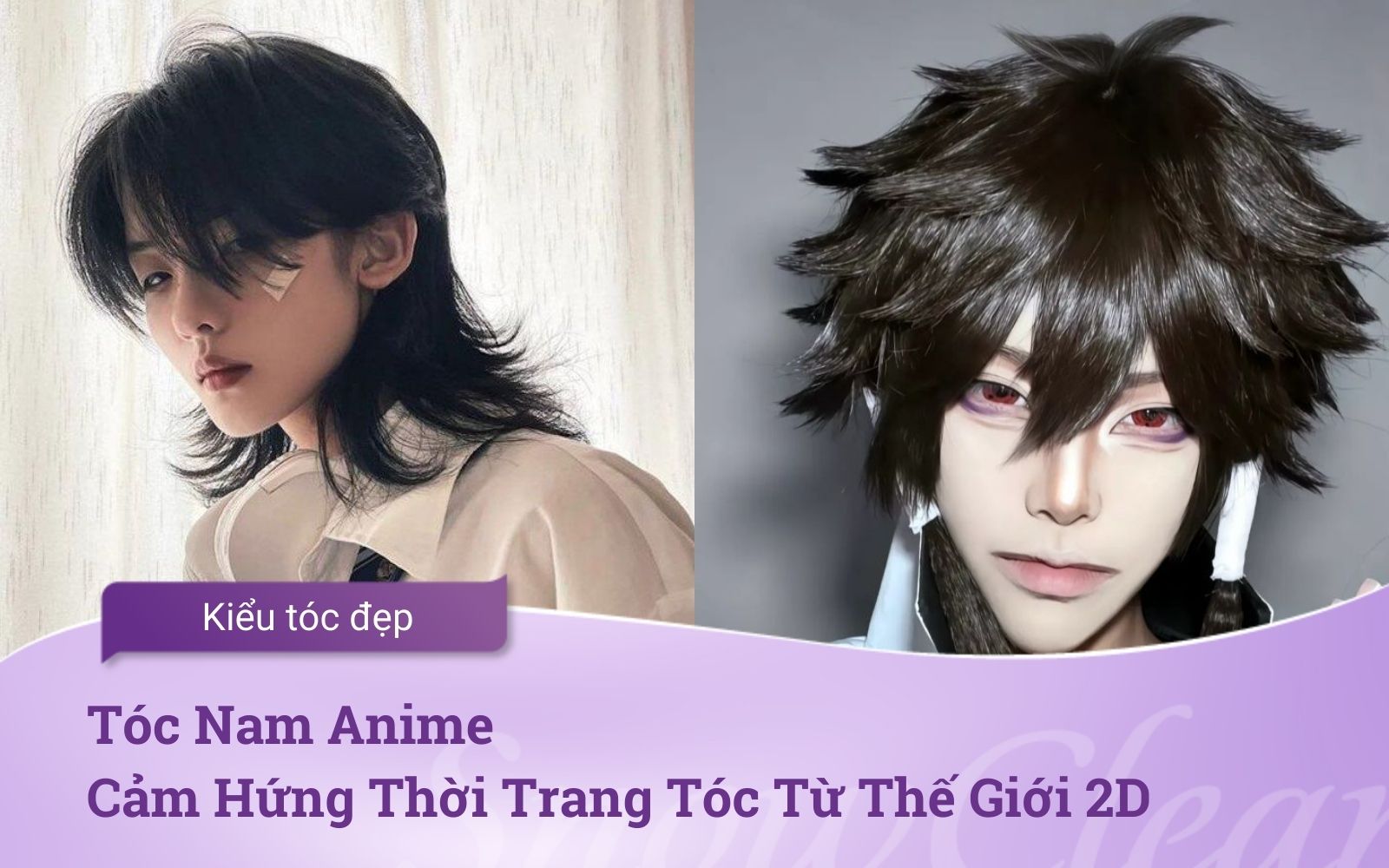Tóc Nam Anime Cảm Hứng Thời Trang Tóc Từ Thế Giới 2D